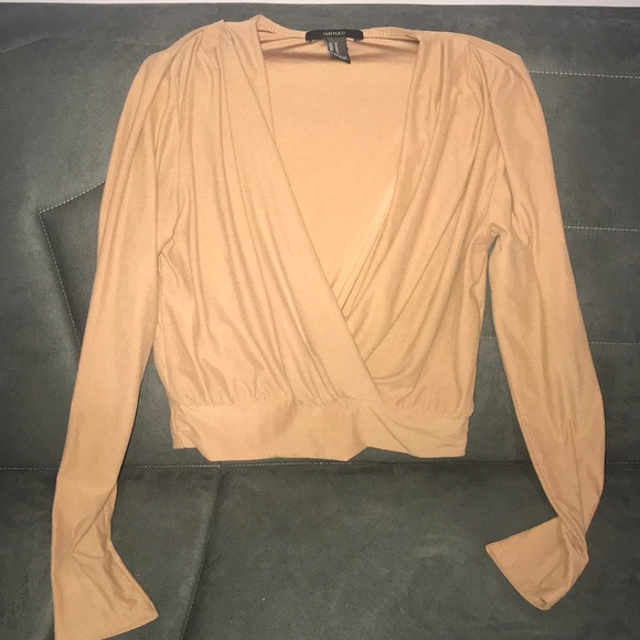 Forever 21 | Tops | Forever 2 Deep V Long Sleeve | Poshmark